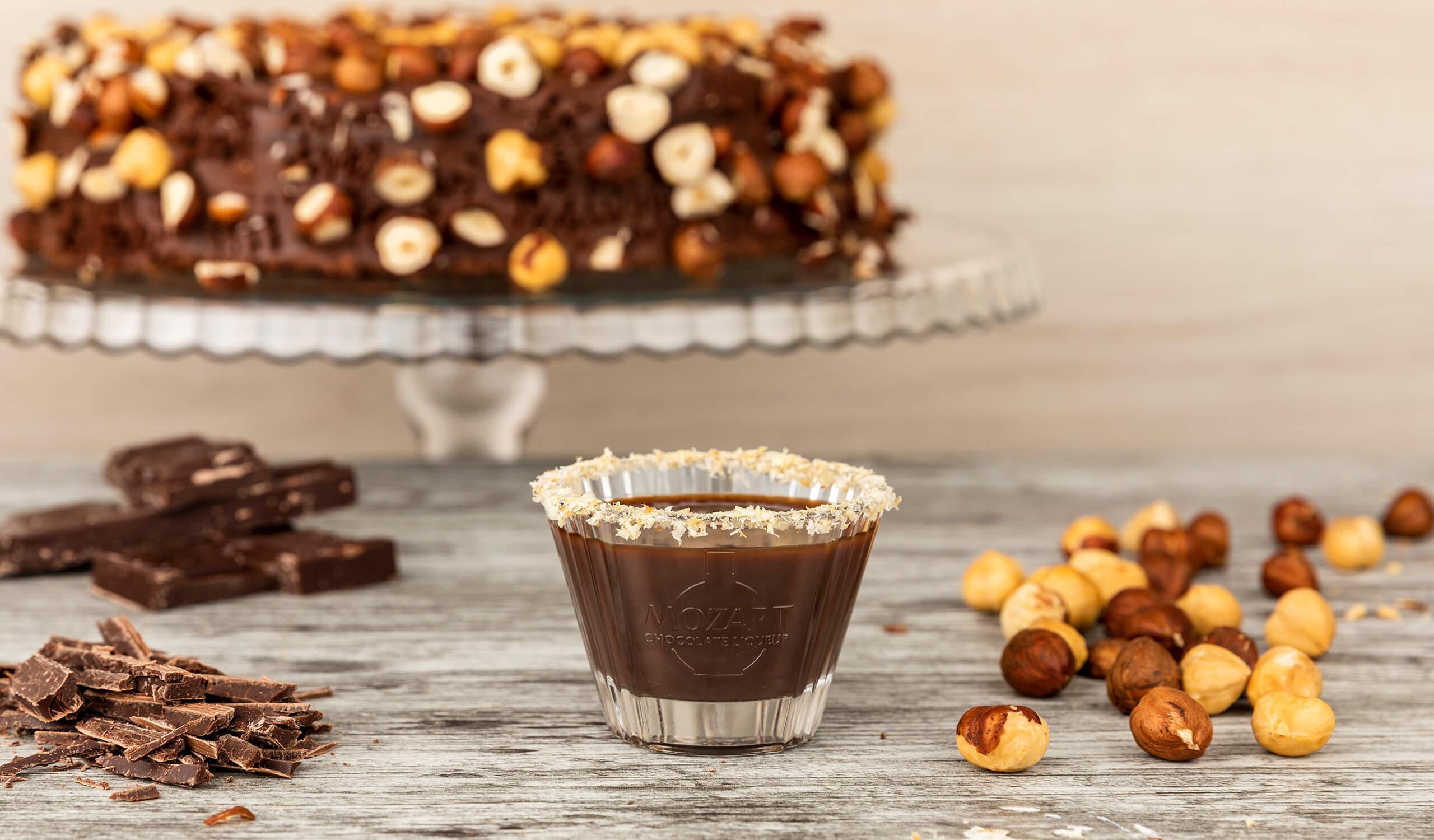 Chocolate Hazelnut Cake | Recipe | Mozart Chocolate Liqueurs